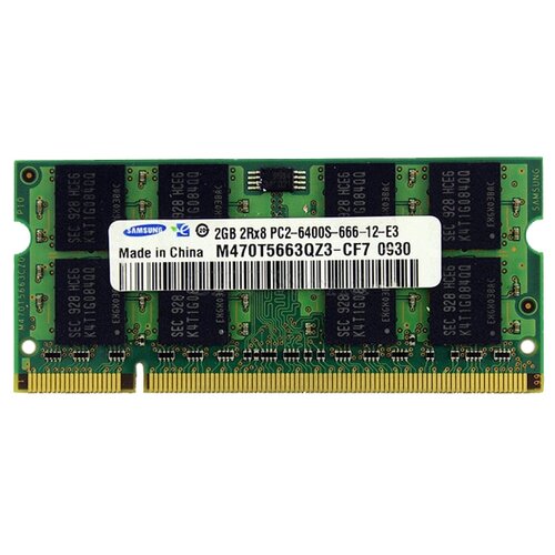 Оперативная память Samsung 2 ГБ DDR2 800 МГц DIMM CL6 M470T5663QZ3-CF7