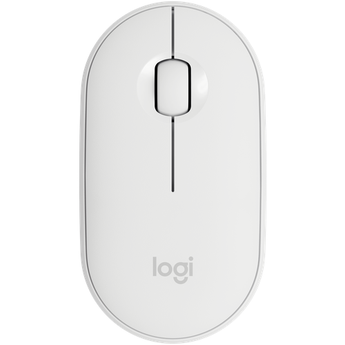 Мышь компьютерная Logitech Pebble M350 белый (910-005716)