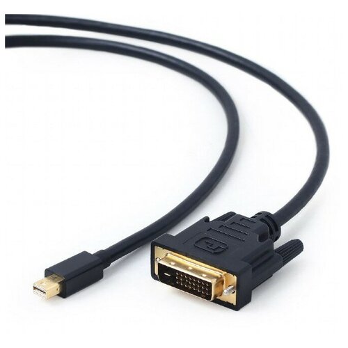 Gembird Cablexpert Кабель mDP-DVI, 20M 25M, 1.8м, черный, позол. разъемы, пакет CC-mDPM-DVIM-6