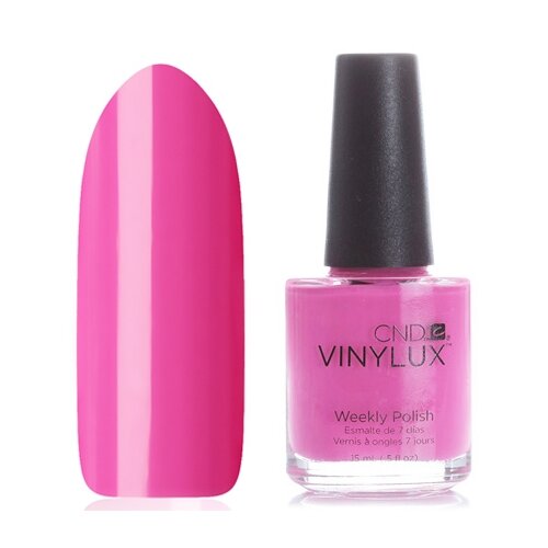 CND Лак для ногтей Vinylux, 15 мл, 121 hot pop pink
