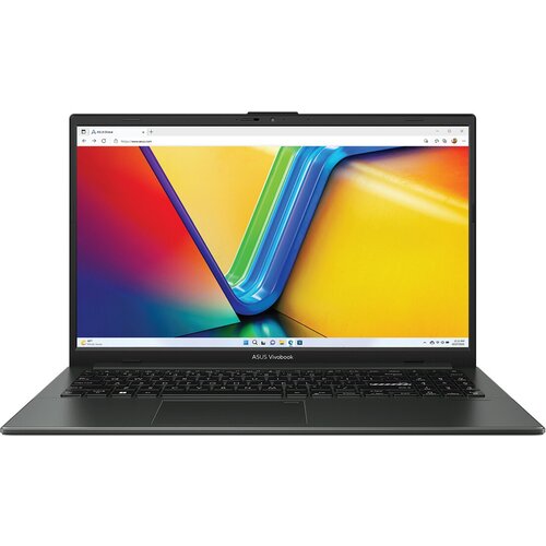 Ноутбук ASUS VivoBook Go 15 E1504FA-BQ038W 90NB0ZR2-M00L50 (15.6", Ryzen 5 7520U, 8 ГБ/ SSD 512 ГБ, Radeon 610M) Черный