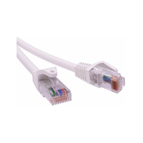 Патч-корд неэкранированный CAT5E U/UTP 4х2 LSZH белый 0.5м | код RN5EUU4505WH | DKC (3шт. в упак.)