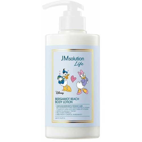 JMSolution Лосьон для тела с экстрактом бергамота LIFE DISNEY BERGAMOT BEACH BODY LOTION, 500 мл.