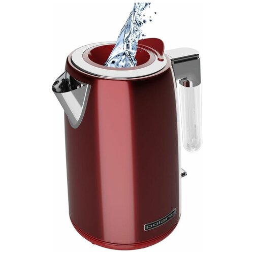 Чайник электрический Polaris PWK 1746CA Water Way Pro, 2200Вт, красный