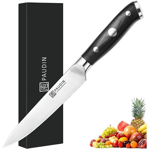 PAUDIN Pro Нож кухонный профессиональный шеф-повара универсальный 12 см