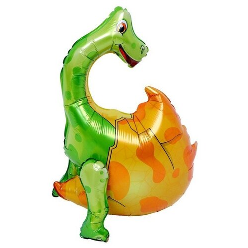 Шар-игрушка фольгированный 20" «Платеозавр в скорлупе», 2 штуки