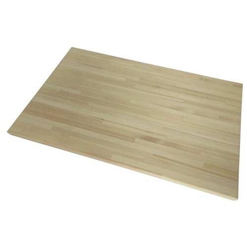 Столешница деревянная для стола, шлифованная под покраску, 140х70х4 см