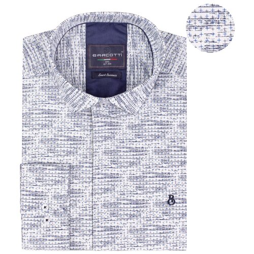 Рубашка BARCOTTI, размер 4XL(64), серый