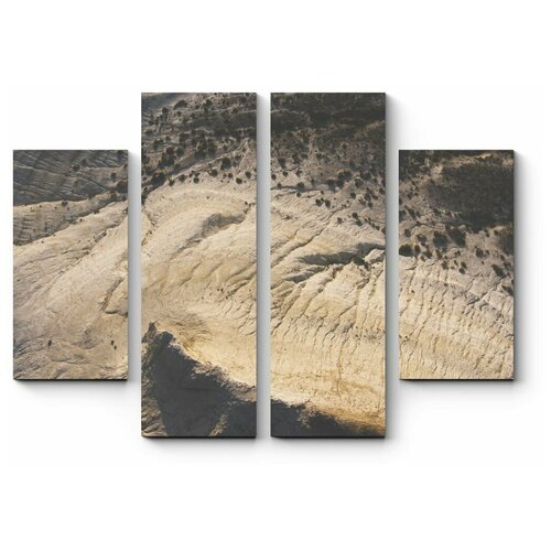 Модульная картина Песчаный пейзаж 110x83