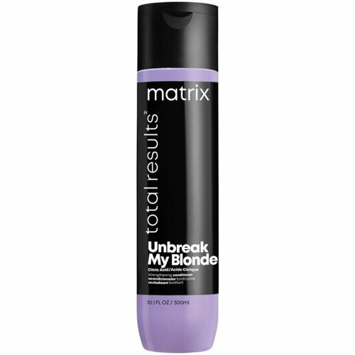 Укрепляющий кондиционер для осветленных волос Matrix Cosmetics MATRIX Unbreak My Blonde, 300 мл
