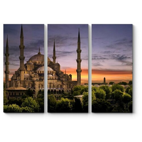 Модульная картина Величественный Стамбул 120x86