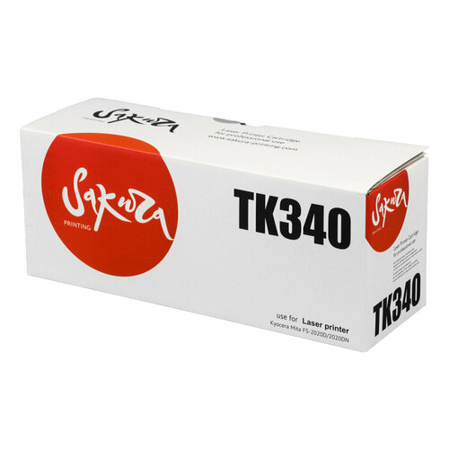 Картридж лазерный Sakura TK-340 черный 12000 стр. для Kyocera (SATK340)