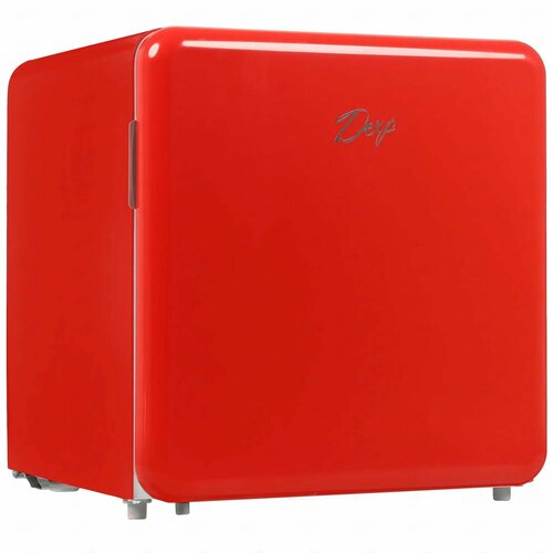 Однодверный мини холодильник компактный (гарантия целости!), красный, GoodsMart, 1 шт.