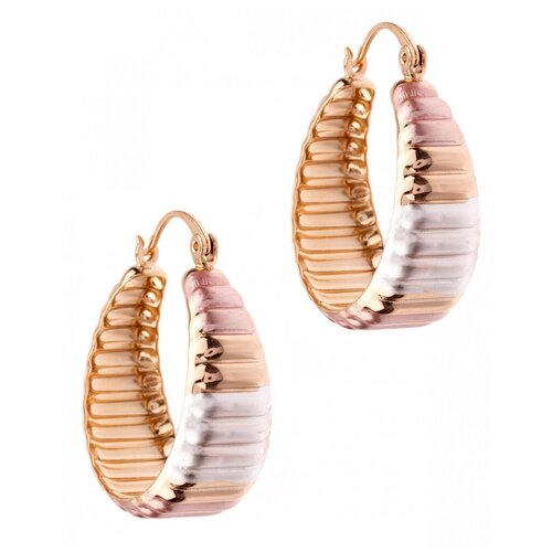 Серьги конго XUPING JEWELRY, золотой