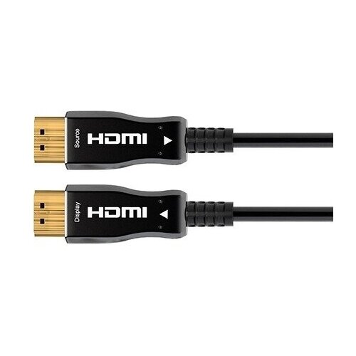 Гибридный армированный кабель HDMI QteX HFOC-100A-15 15.0m
