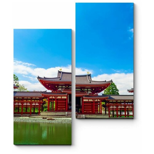 Модульная картина Храм Биодо, Киото60x75