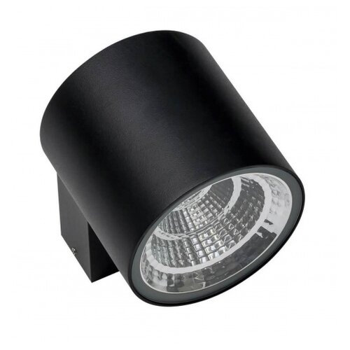 Lightstar Настенный светильник Paro 360674 светодиодный, 10 Вт, цвет арматуры: черный, цвет плафона черный