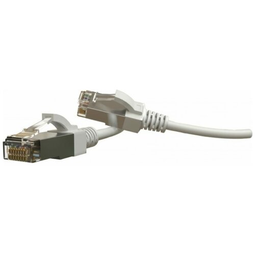 Патч-корд Hyperline WH, 3м (PC-LPT-SFTP-RJ45-RJ45-C6-3M-LSZH-)