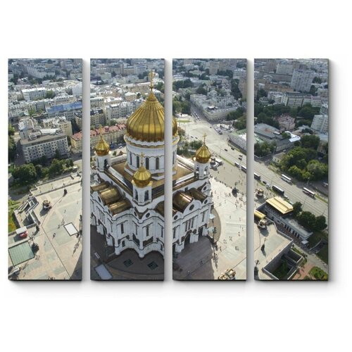 Модульная картина Священный Храм в сердце столицы70x53