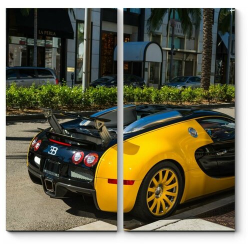 Модульная картина Bugatti Veyron80x80