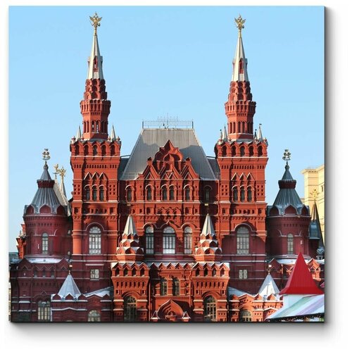 Модульная картина Великолепная архитектура Москвы20x20