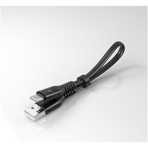 Кабель для быстрой зарядки Accesstyle USB Type-A - USB Type-C 30-TF30 смартфонов, планшетов, ноутбуков, черный