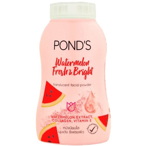 Пудра для лица POND'S с коллагеном Watermelon Fresh & Bright, 50 г.
