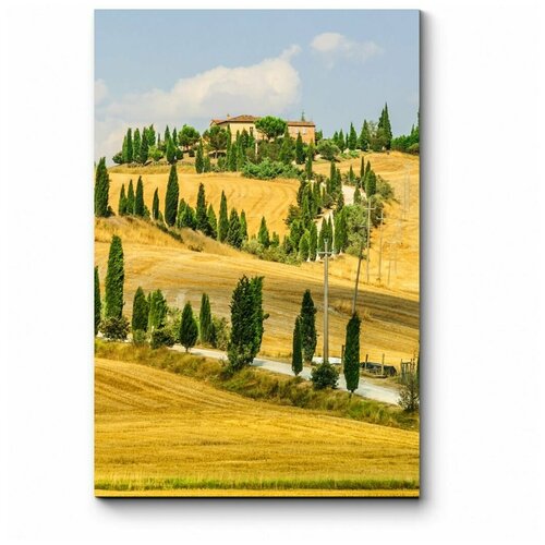 Модульная картина Старая ферма в Тоскане 20x30