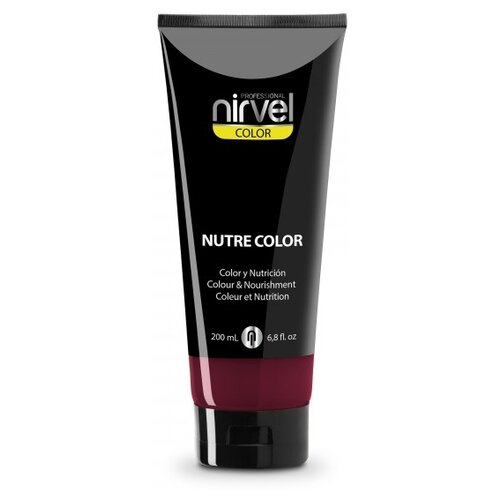Nirvel Nutre Color Гель-маска для волос гранатовый, 200 мл