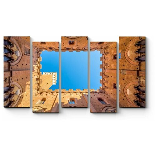 Модульная картина Башни Сиены, Италия220x127