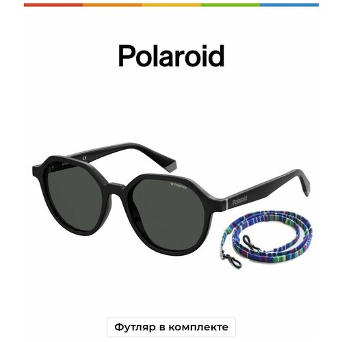 Солнцезащитные очки Polaroid, черный