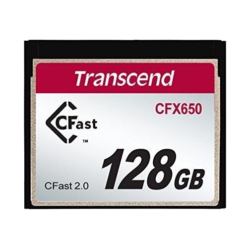 Карта памяти Transcend CFast 2.0 128 ГБ, R/W 510/370 МБ/с