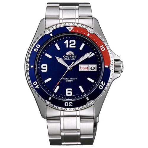 Наручные часы ORIENT Automatic AA02009D, серебряный, синий