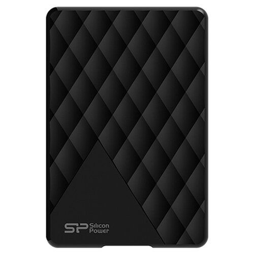 1 ТБ Внешний HDD Silicon Power Diamond D06, USB 3.0, черный