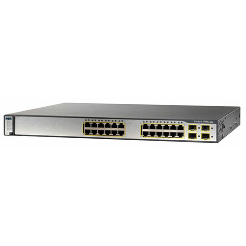 Коммутатор Cisco WS-C3750G-24TS-S1U