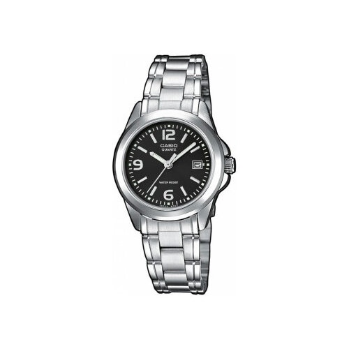 Наручные часы CASIO Collection LTP-1259PD-1A, серебряный, черный