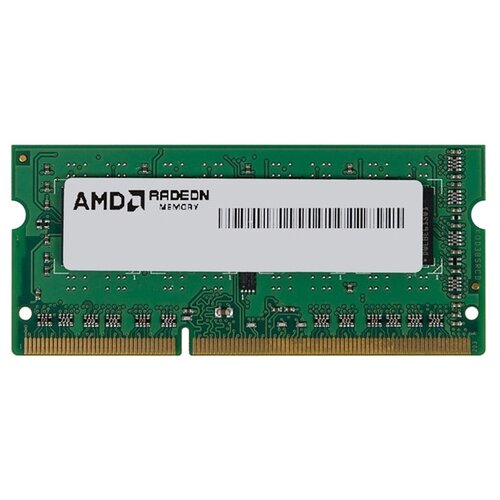 Оперативная память AMD 4 ГБ DDR 1600 МГц SODIMM CL11 R534G1601S1S-UGO