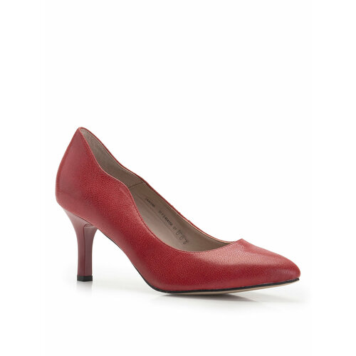 Туфли лодочки Belwest женские кожаные классические, размер 38, красный