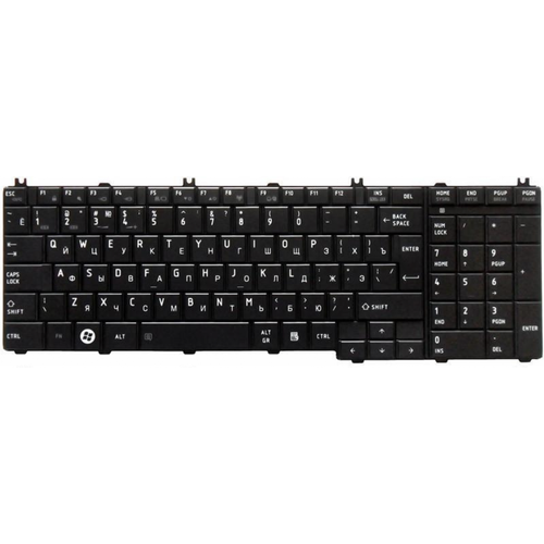Клавиатура для Toshiba Satellite L675 черная