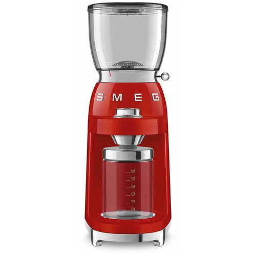 Кофемолка SMEG CGF11RDEU, красная