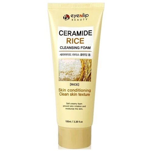 Eyenlip Пенка для умывания Ceramide Rice, 100 мл, 125 г