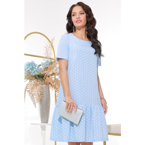 Платье DStrend, размер 54, голубой