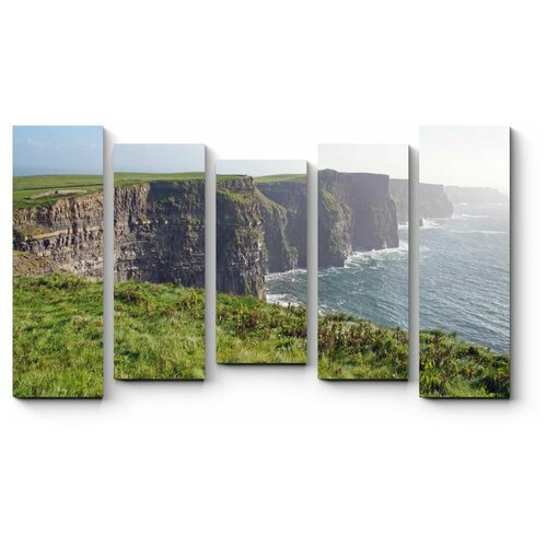 Модульная картина Чарующие скалы на побережье Ирландии 150x90