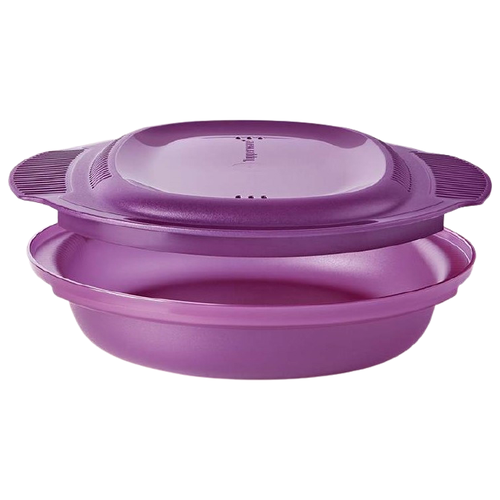 Омлетница для микроволновой печи Tupperware Браво-Дилайт Макси (B63), фиолетовый