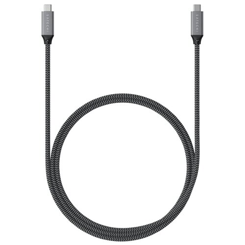 Кабель Satechi USB4 C to C длина 80 см. Цвет: серый космос