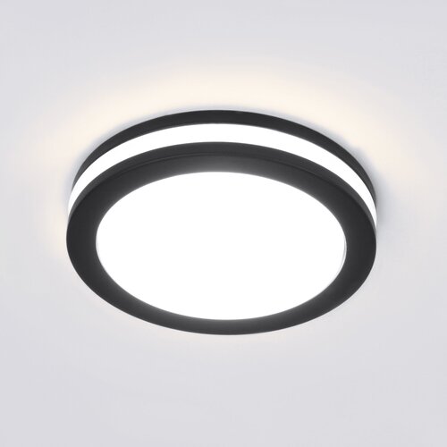 Светильник Elektrostandard DSKR80 5W 4200K, LED, 5 Вт, 4200, нейтральный белый, цвет арматуры: черный, цвет плафона: черный