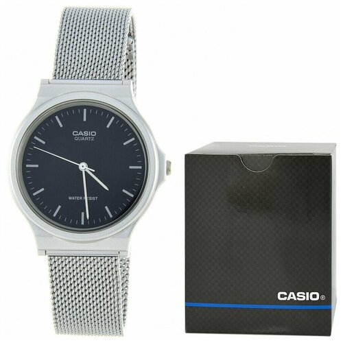 Наручные часы CASIO, серебряный, черный