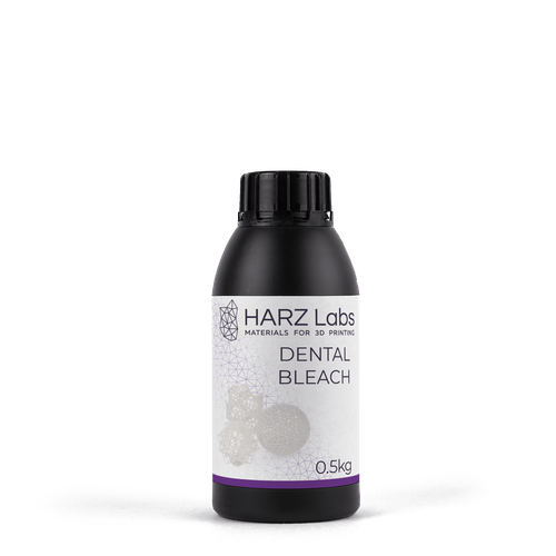 HARZ Labs Фотополимерная смола HARZ Labs Dental Bleach, бесцветный (500 гр)