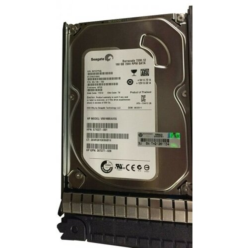 Жесткий диск HP 458945-B21 160Gb 7200 SATAII 3.5" HDD
