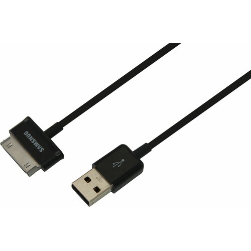 USB кабель Rexant для планшетов телефонов смартфонов Samsung Galaxy tab Android шнур 1 м черный